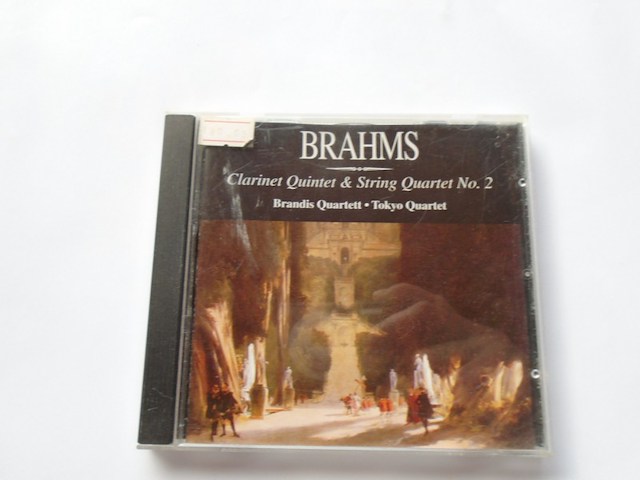 Brams, Brahms, Op.115, Op.51 Klarinet kvartet