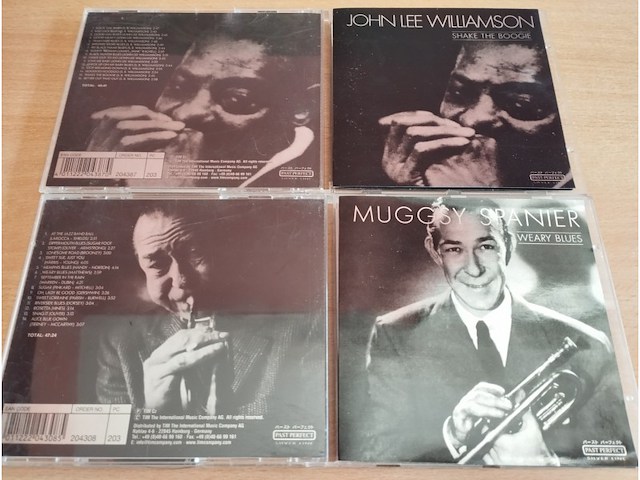 John Lee Williamson+Muggsy Spanier-Collection 2cds