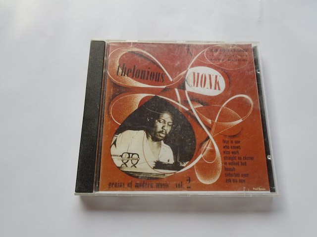 Thelonius Monk, Genius of modern  music vol 2