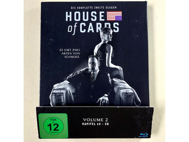 House of Cards: Second Season [4xBlu-Ray]