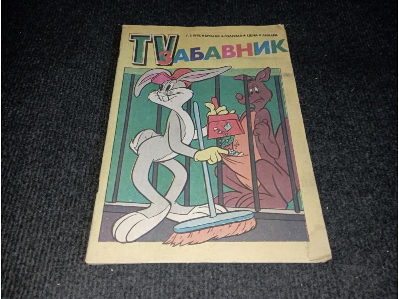 TV ZABAVNIK broj 68 (sa posterom)