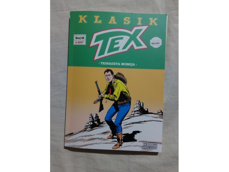 Tex Klasik broj 56, Trinaesta mumija