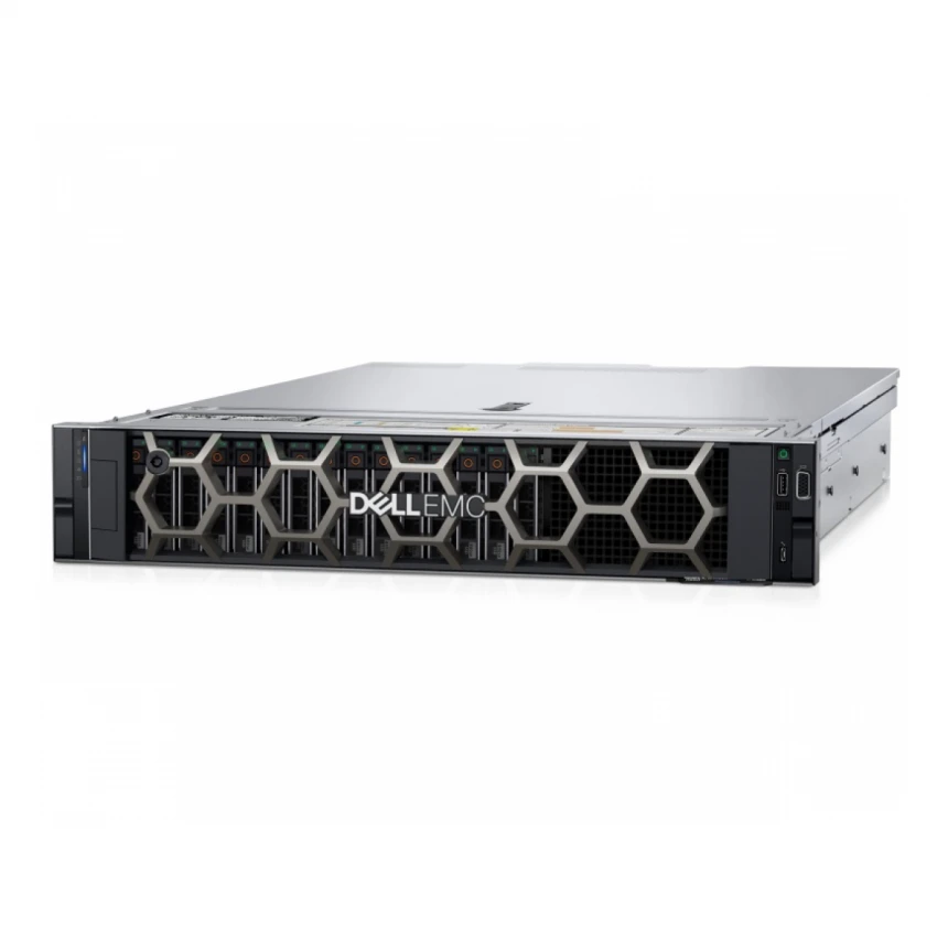 DELL PowerEdge R550 Xeon Silver 4310 12C 2x16GB H755 1x480GB SSD RI 1100W (1+1) 3yr NBD + šine