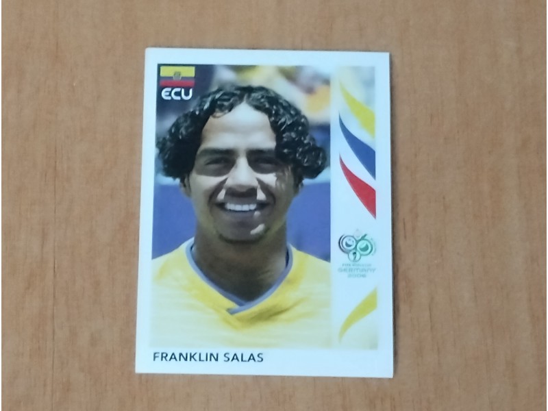 Nemačka 2006 - Broj 90 - Franklin Salas - Ekvador