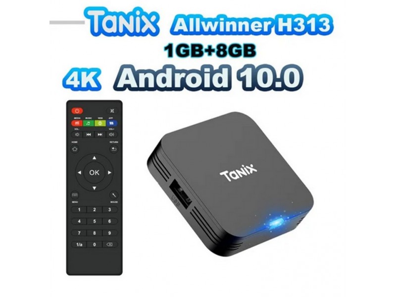 Tanix TX1 Android 10.0 smart TV box 2.4G WiFi 4K