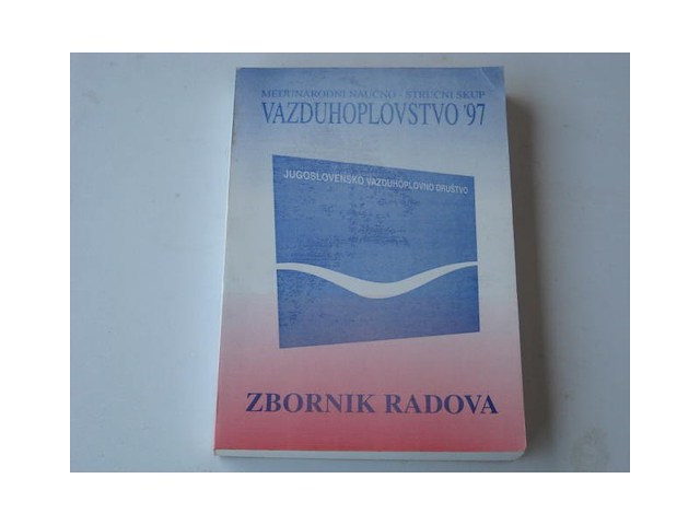 ta - VAZDUHOPLOVSTVO `97 - zbornik radova