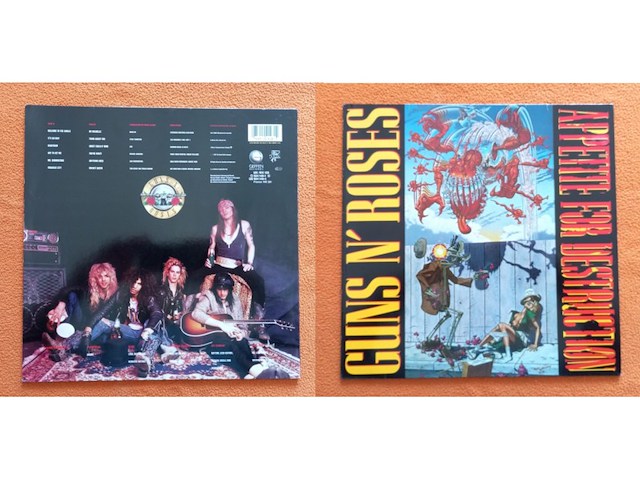 GUNS N ROSES - Appetite For Destruction (LP) in Germany