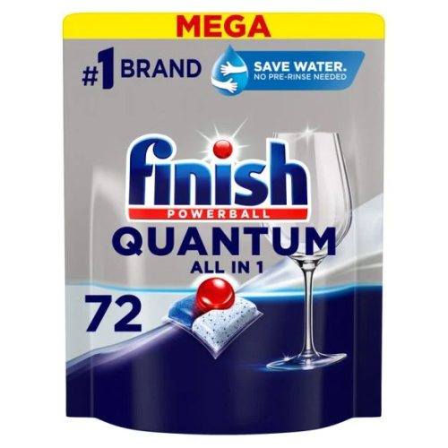 Finish tablete za sudove Quantum Regular, 72kom