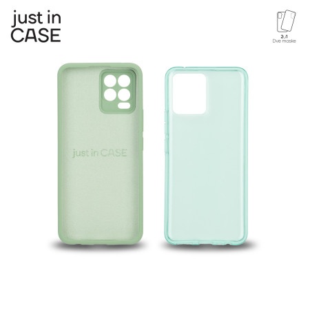 Just in Case 2u1 Extra case mix paket zeleni za Realme 8 ( MIX442GN )