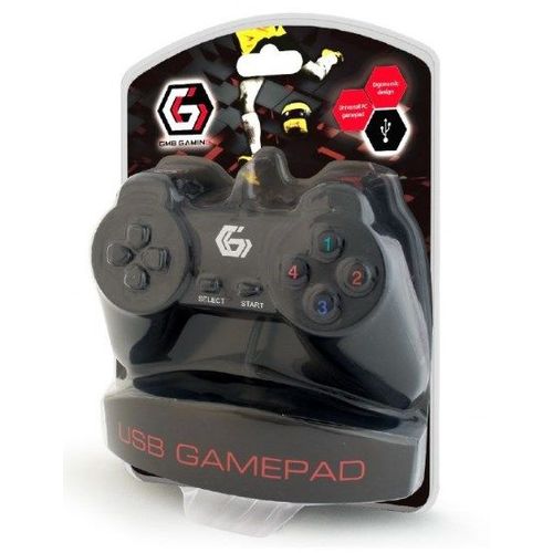 JPD-UB-01 Gembird USB 2.0 digital gamepad black (alt. JPD-Digitalpad) fo