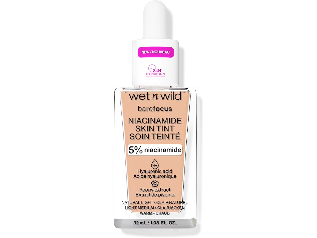 Wet n Wild Tonirani serum Bare Focus Niacinamide Skin Tint Natural Light Meduim 32ml