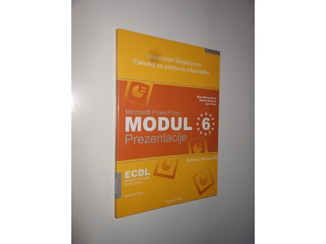 Microsoft PowerPoint - Modul 6, prezentacije