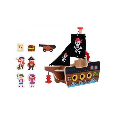 Tooky Toy Drveni Piratski Brod