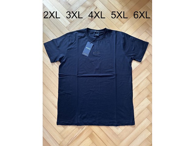 Hugo Boss crna muska majica XXL 3XL 4XL 5XL 6XL HB63