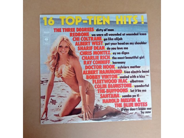 Various - 16 Top-Tien Hits! (LP, YU)