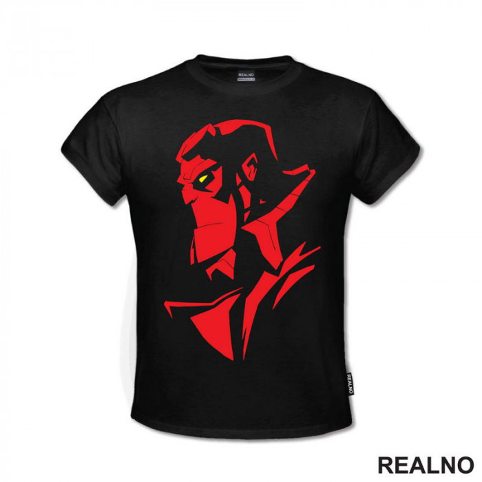 RED OUTLINE - HELLBOY - FILMOVI - MAJICA