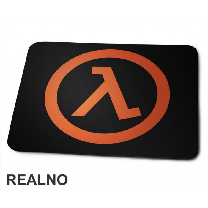 ORANGE LOGO - HALF LIFE - GAMES - PODLOGA ZA MIŠ