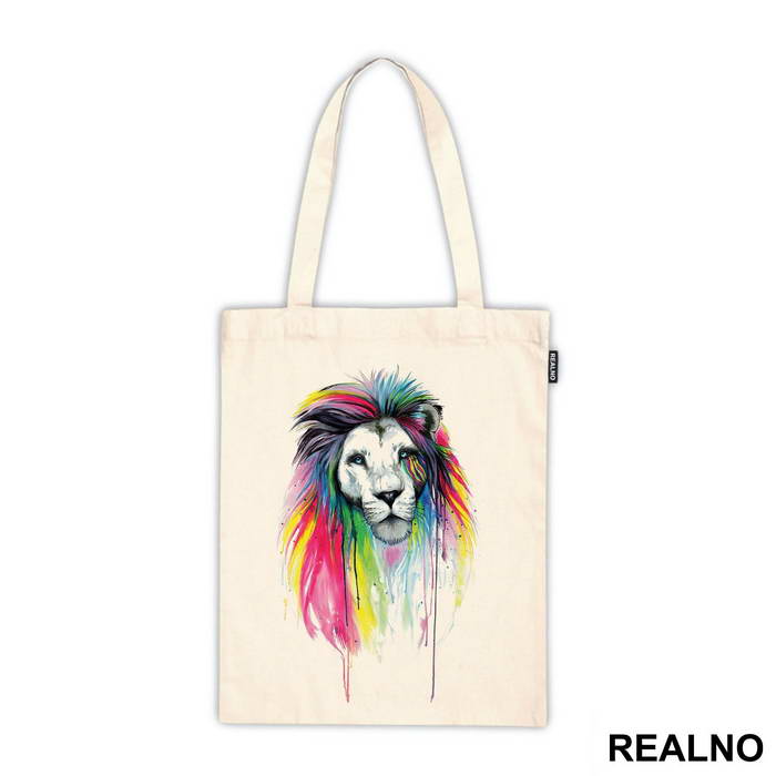 LION WITH RAINBOW HAIR - ŽIVOTINJE - CEGER