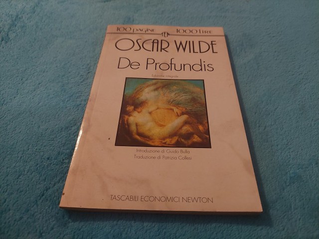 Oscar Wilde De Profundis NA ITALIJANSKOM