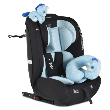 MONI Autosedište ISAFE I-Size 76-150cm Isofix Blue