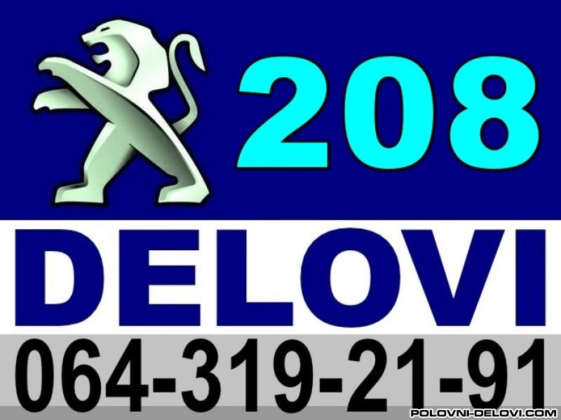 Pezo 208 BSM KOMPJUTER - DELOVI