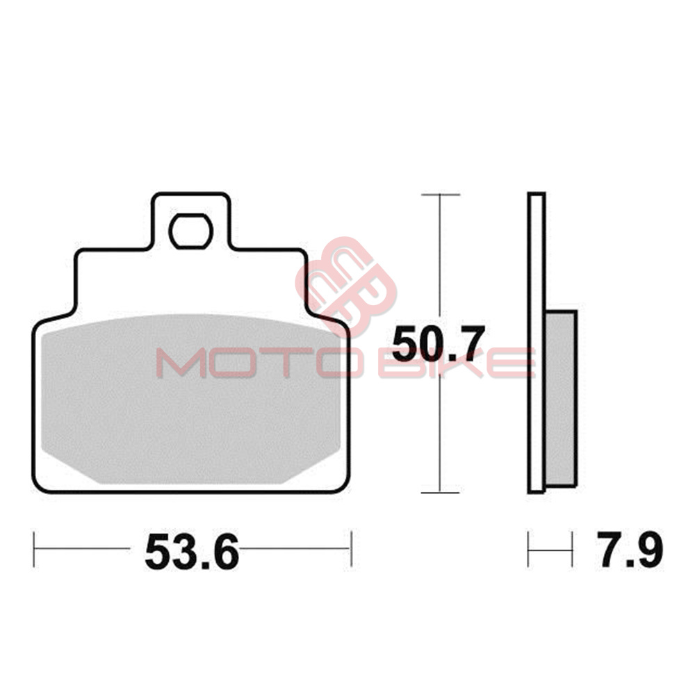 Disk pločice KYOTO S1112 ( SEMI SINTER )