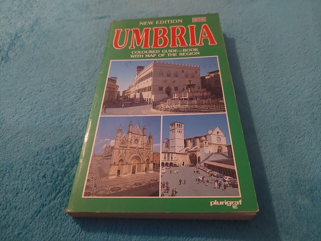 New edition Umbria coloured guide book