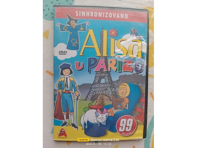 DVD CRTANI FILM - ALISA U PARIZU