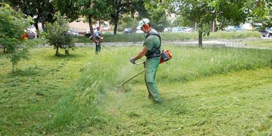 Košenje trave trimerom i održavanje
