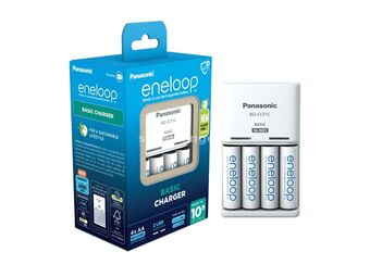 PANASONIC Punjač sa 4 baterije Eneloop AA (K-KJ51MCD40E)