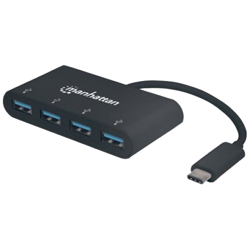 MANHATTAN USB hub Super Speed USB-C 3.2