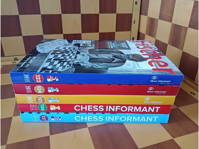 Chess Informant 123 124 125 126 127 (sah)