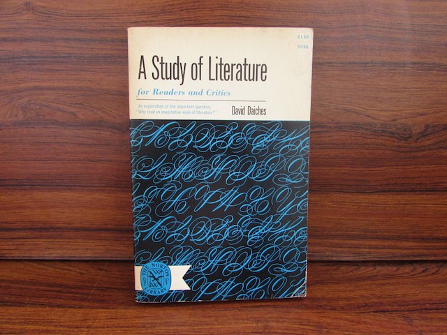 A Study of Literature - David Daiches (1964.)