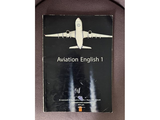 Aviation English 1 Vazduhoplovna Akademija