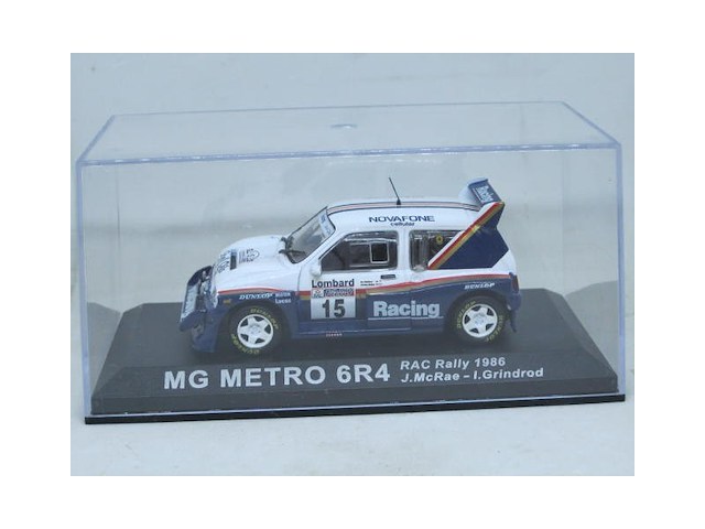 1:43 altaya MG metro 6R4