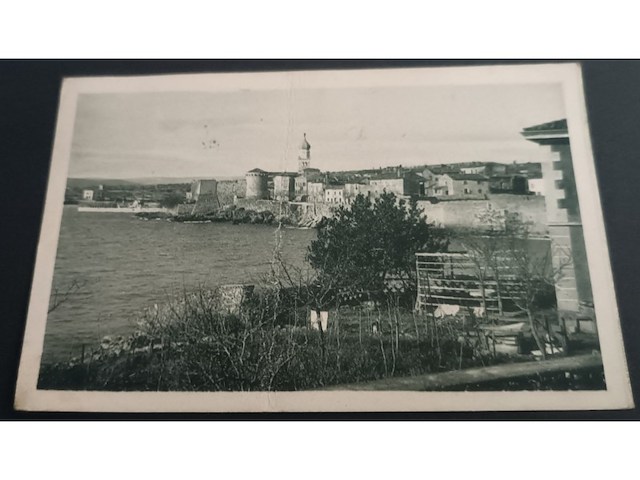 Razglednica Krk...otok Krk..1925