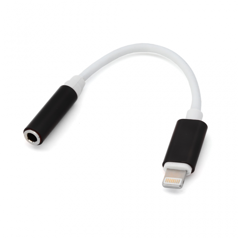 Adapter - slusalice iP-11 iPhone lightning na 3.5mm crni