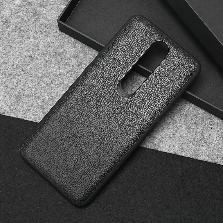 Zastitna maska (futrola) Leather - Huawei Mate RS Porsche design crna