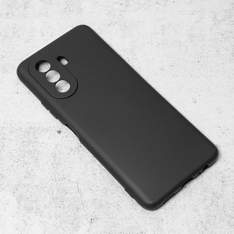 Zastitna maska (futrola) Nano Silikon - Huawei Nova Y70/Nova Y70 Plus crna