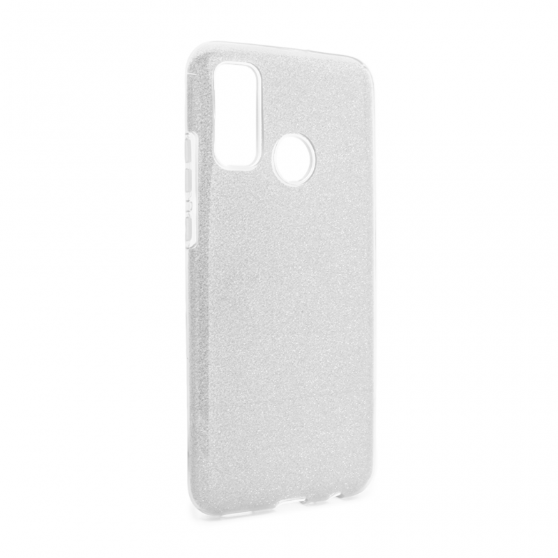 Zastitna maska (futrola) Crystal Dust - Huawei P Smart 2020 srebrna
