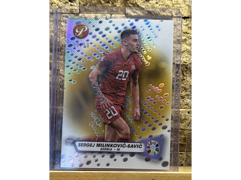 Topps PRISTINE # Sergej Milinković Savić