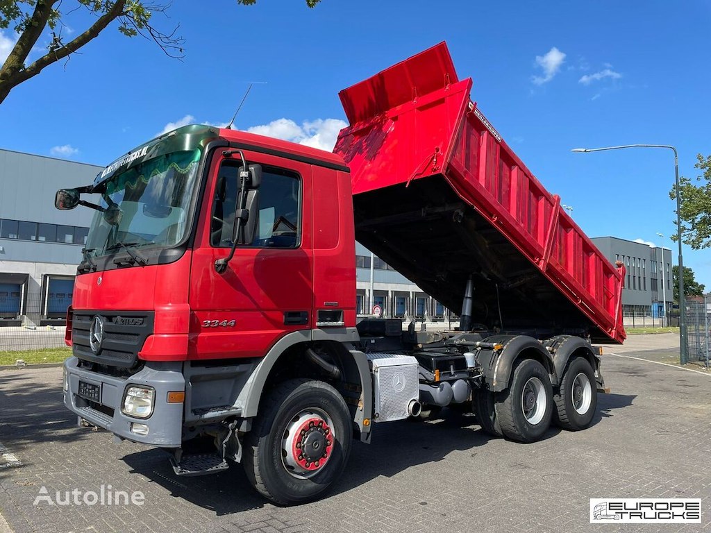 Mercedes-Benz Actros 3344 Full Steel - 6x6 - EPS 3 Ped - Meiller kiper