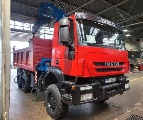 IVECO TRAKKER 6x6 AMCO VEBA 924 KIPPER KRAN CRAN ! kiper