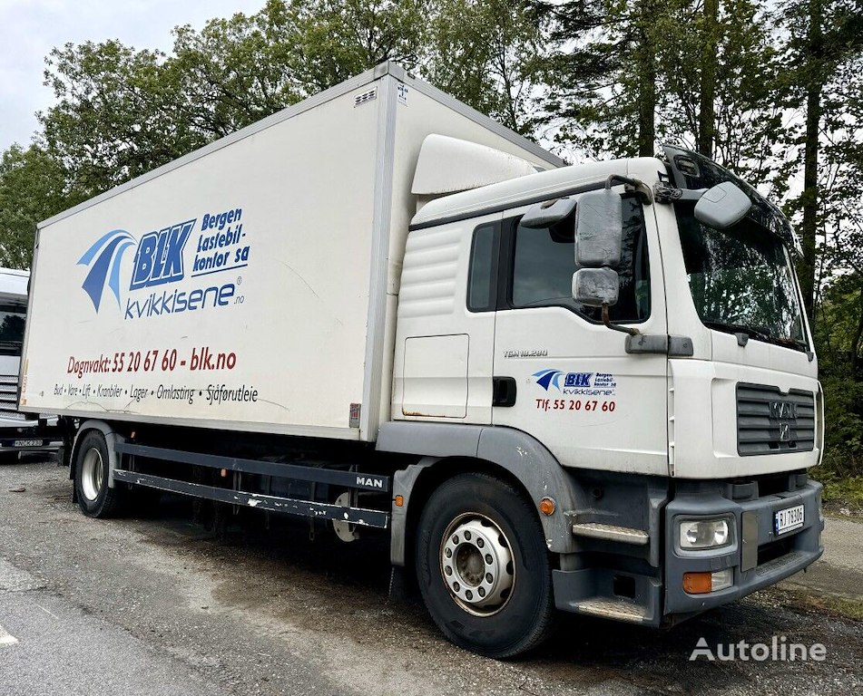 Prodaje se MAN TGM 18.280 kamion furgon na aukciji