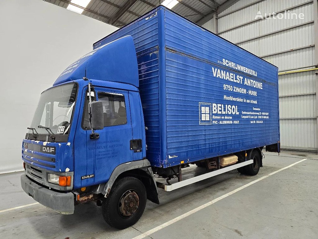 DAF AE45CT 150/ LAMMES - BLATT - SPRING / DHOLLANDIA kamion furgon