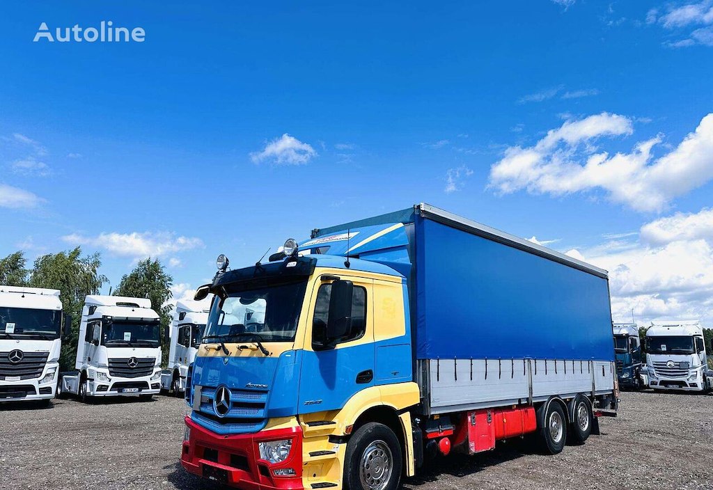 Mercedes-Benz Actros 2543 kamion sa klizna zavesa cerada