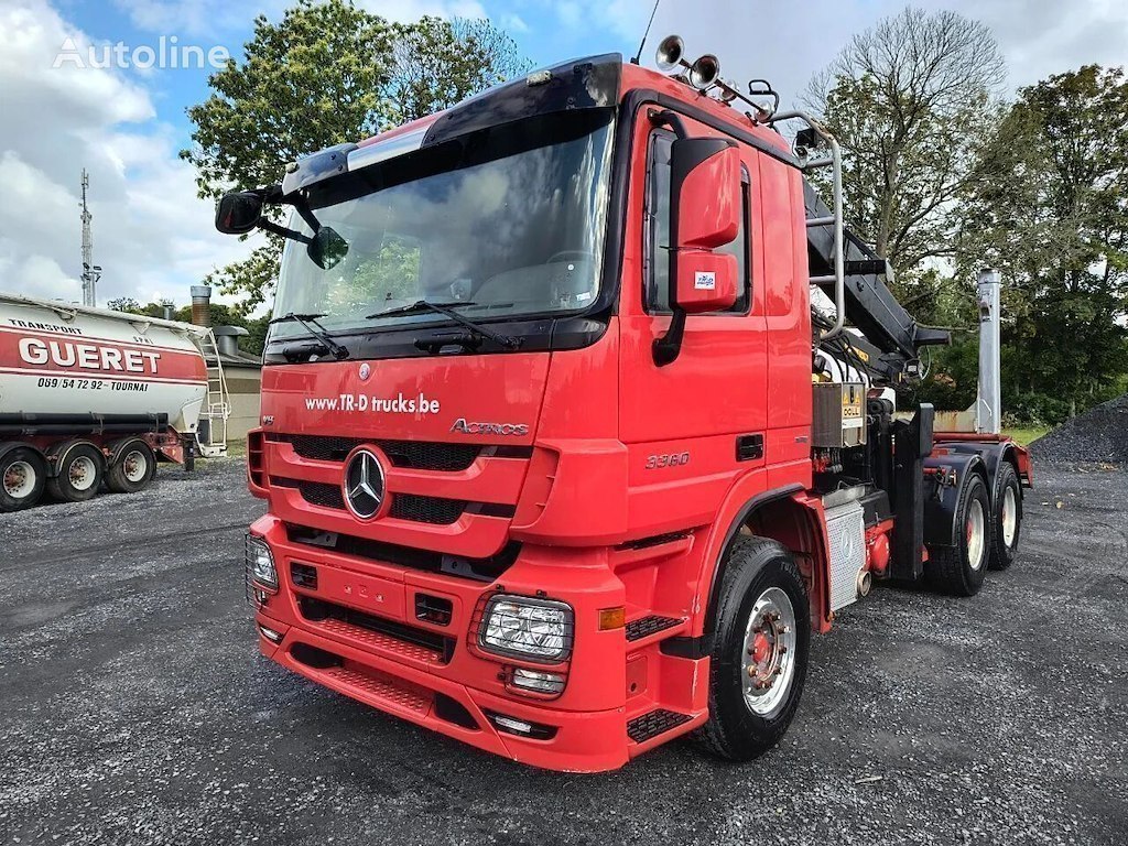 Mercedes-Benz Actros 3360 V8 6X4 LUMBER TRUCK - HIAB 251S80 kamion za prevoz drva