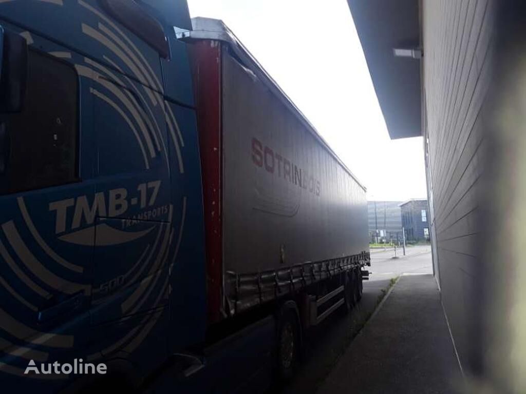 Fruehauf Curtainsider Trailer poluprikolica sa kliznom ceradom (665198)