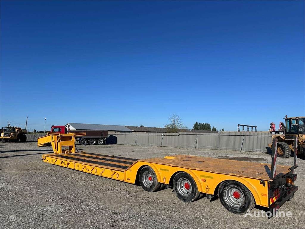 King GTL 53/3 , Gooseneck lowbed poluprikolica sa niskom platformom