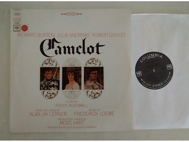 CAMELOT Richard Burton  OST LP MINT